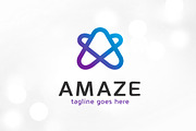 Amaze Letter A Logo Template, a Branding & Logo Template by gunaonedesign