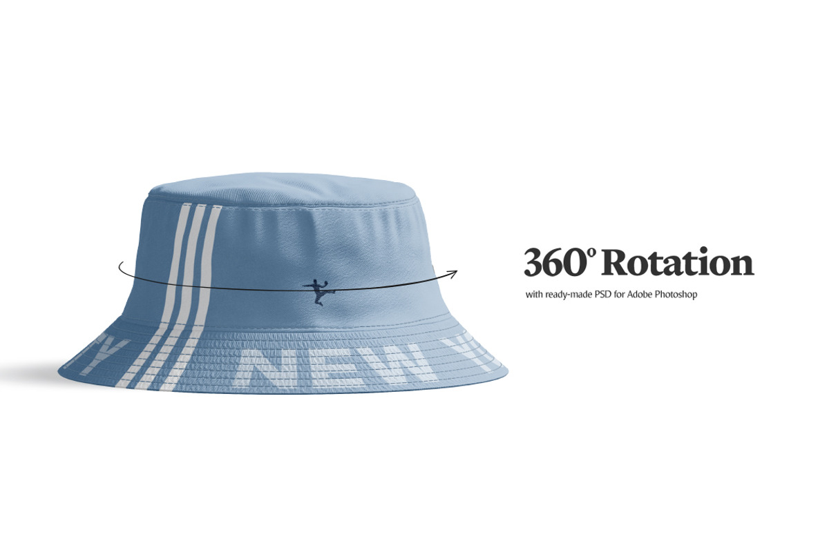 Bucket Hat Animated Mockup, a Hat Mockup by rebrandy