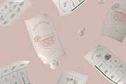 3d Floating Vertical Menus Mockup, a Packaging Mockup by The Rose Project