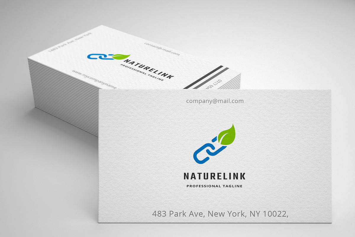 Nature Link Logo, a Branding & Logo Template by Design_Planet