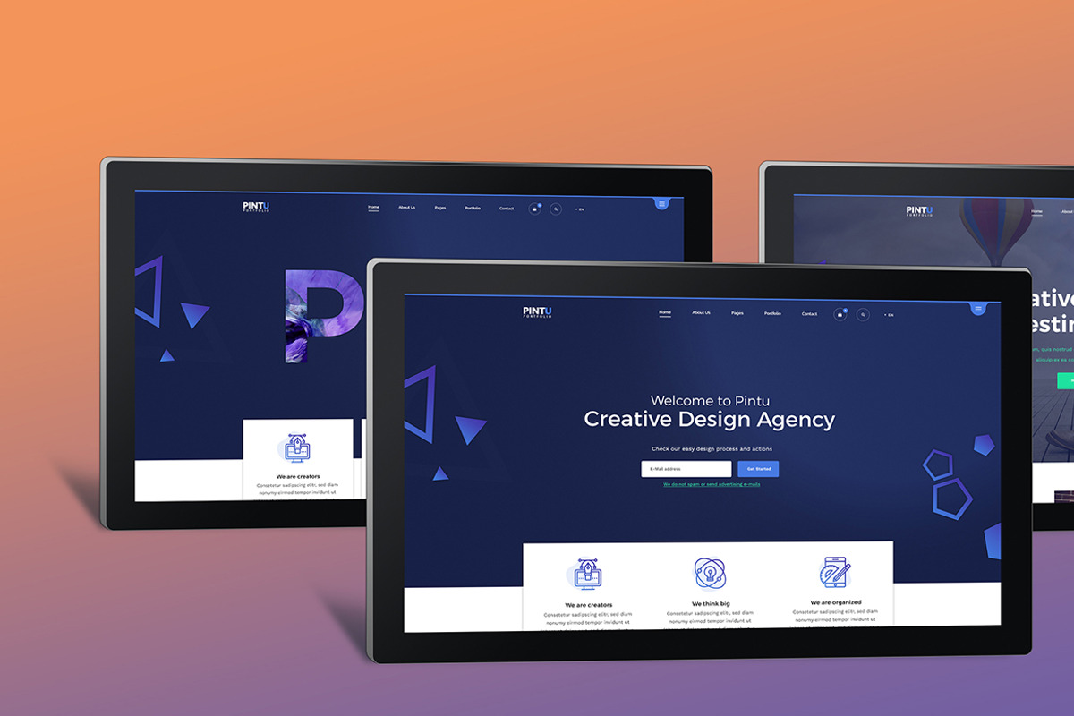 Isometric Screen Mockup, a Device Mockup by KL-Webmedia