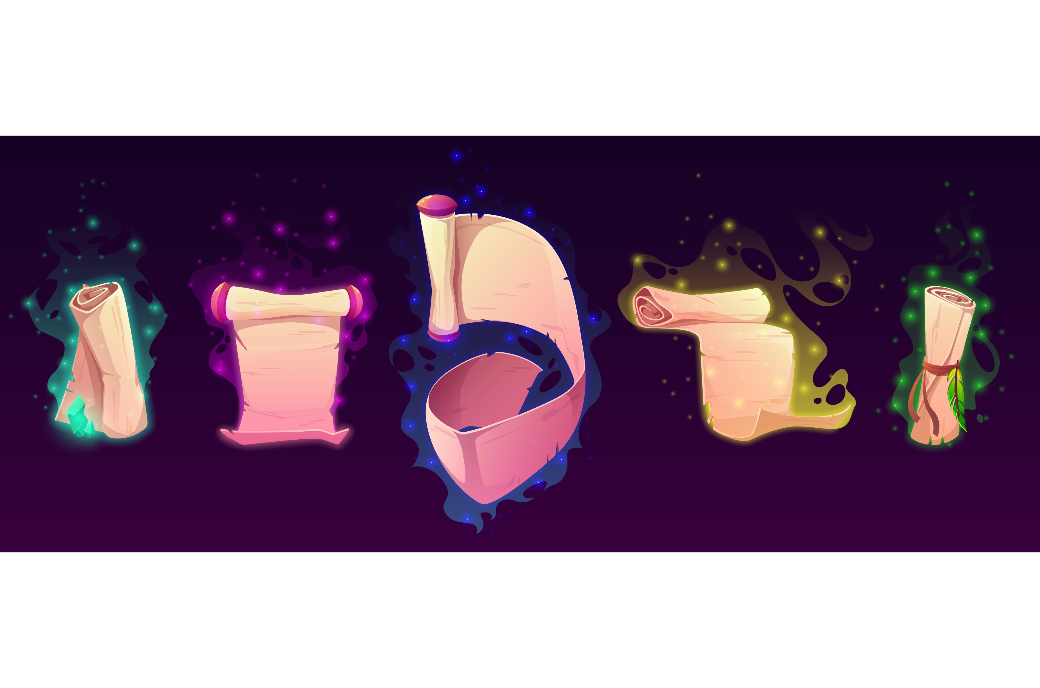 Magic parchments, ancient mystic | Textures ~ Creative Market