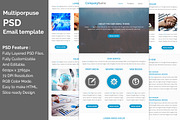 PSD email template e4., an Email Template by QuickArtisan