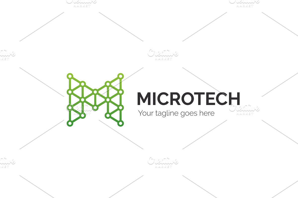 Microtech Letter M Logo, a Branding & Logo Template by XpertgraphicD ...