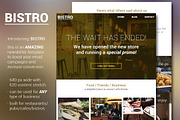Bistro - food and bar email template, an Email Template by VectorBurn