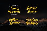 Brogads - Bold Script Retro Font, a Script Font by StringLabs
