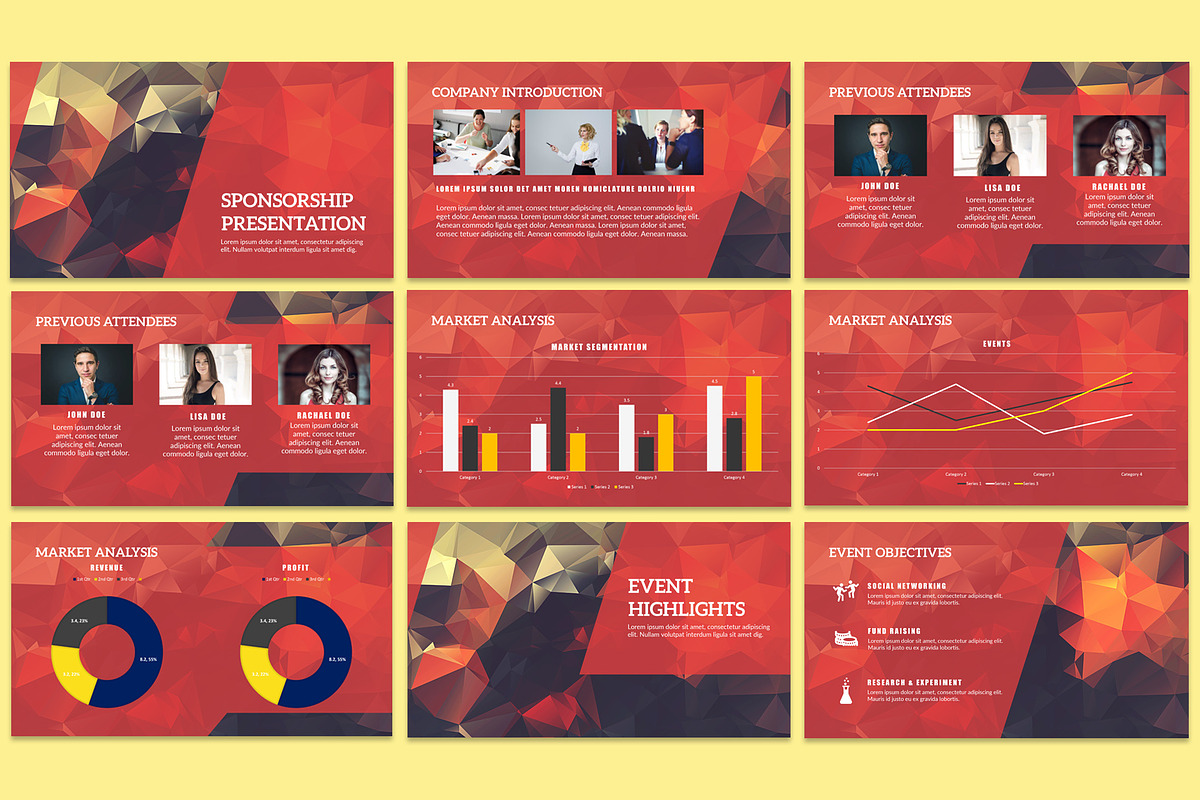 Sponsorship Presentation v2, a Presentation Template by ZohairKhanLtd