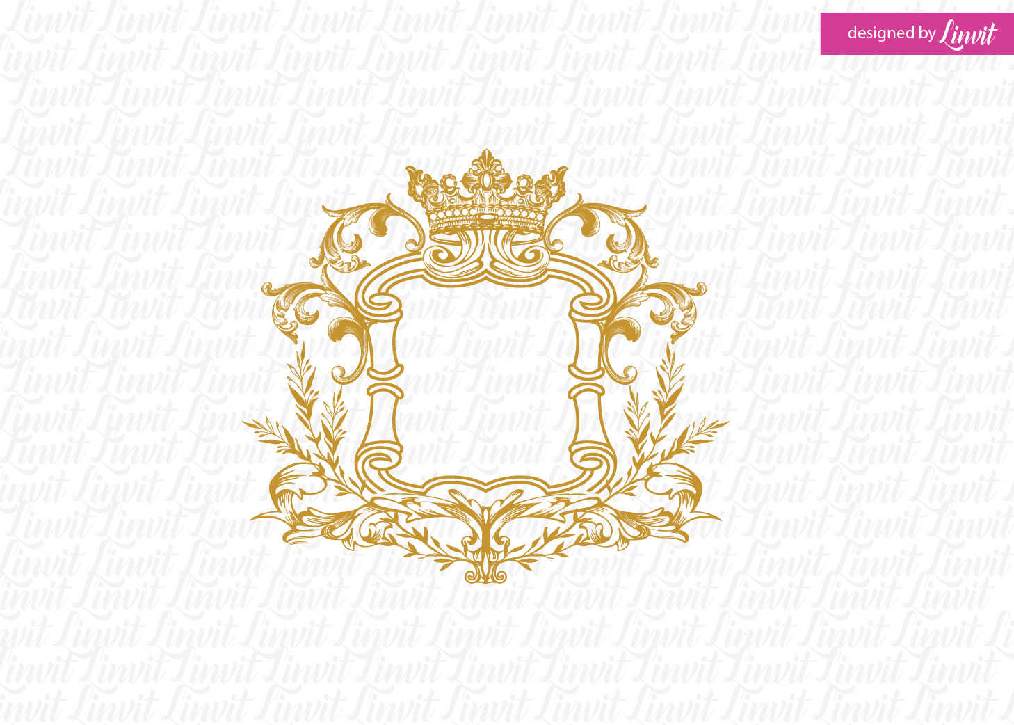 Royal Wedding Logo, a Branding & Logo Template by LinvitInstant ...