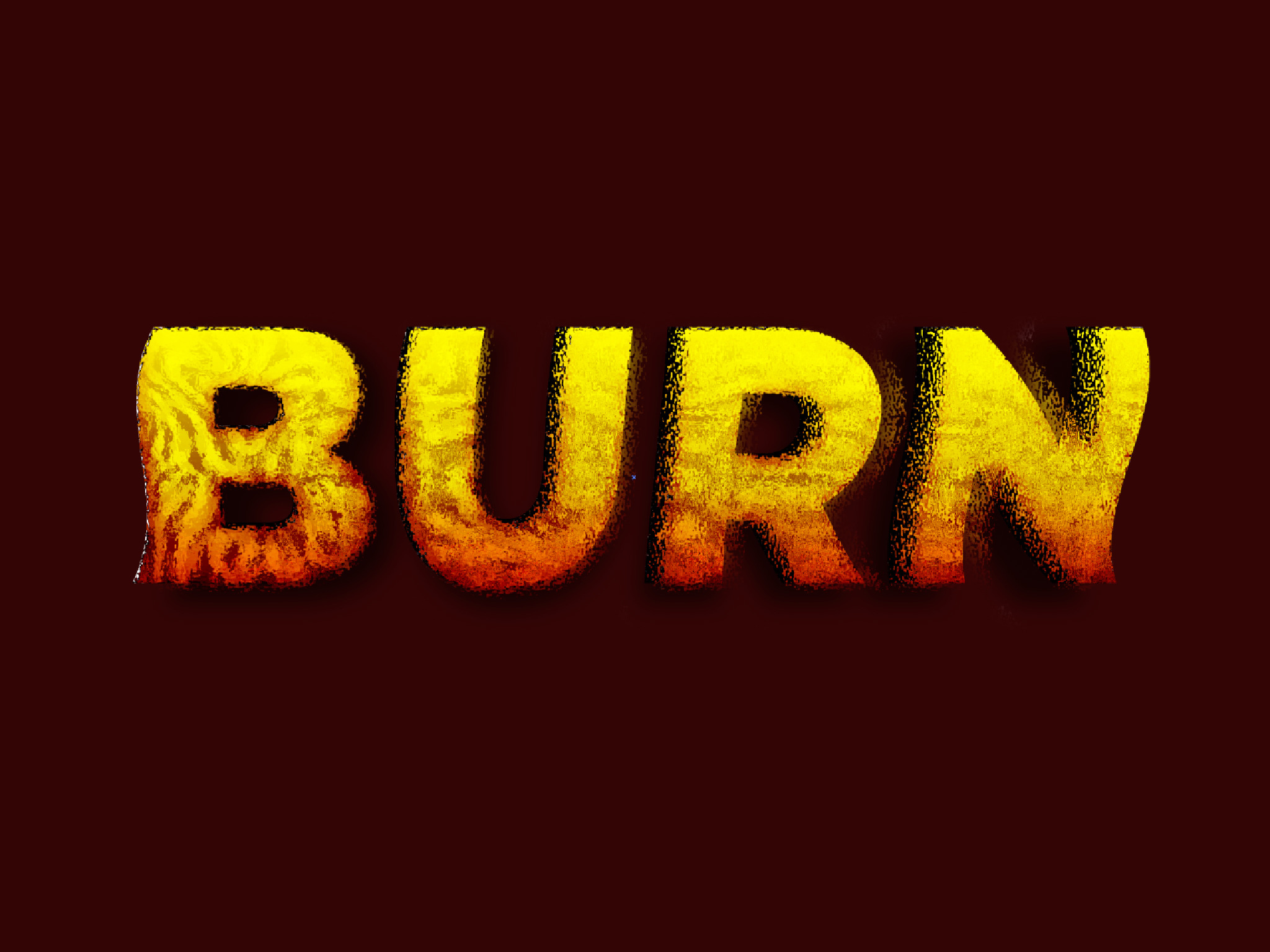Realistic Burning Fire Text Effect, a Templates & Theme by studiogstock