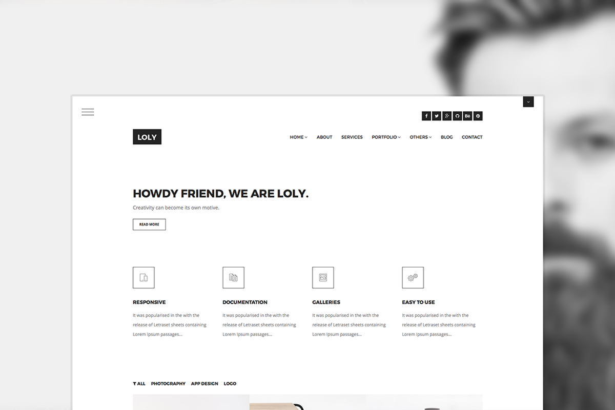 Loly - Creative Portfolio Template, a HTML Template by Show WP