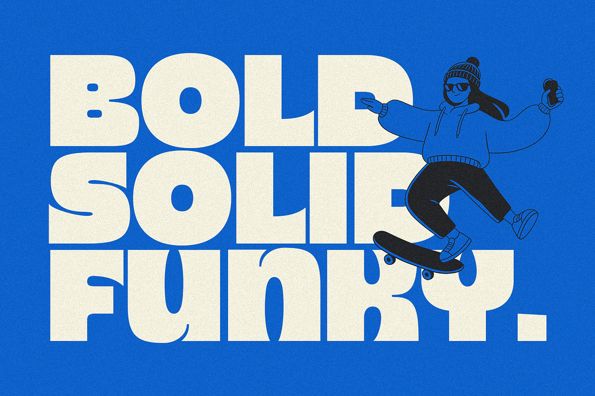 Tunnel - Bold Display Font