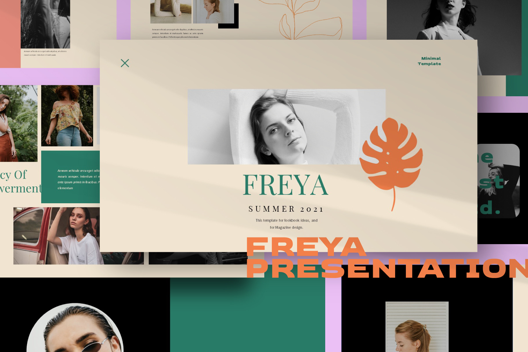 Freya Google Slides, a Presentation Template by Yo Slide
