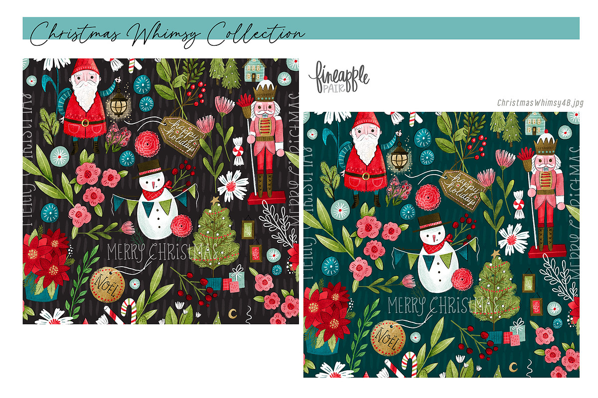 Cute Christmas Patterns | Creative Market