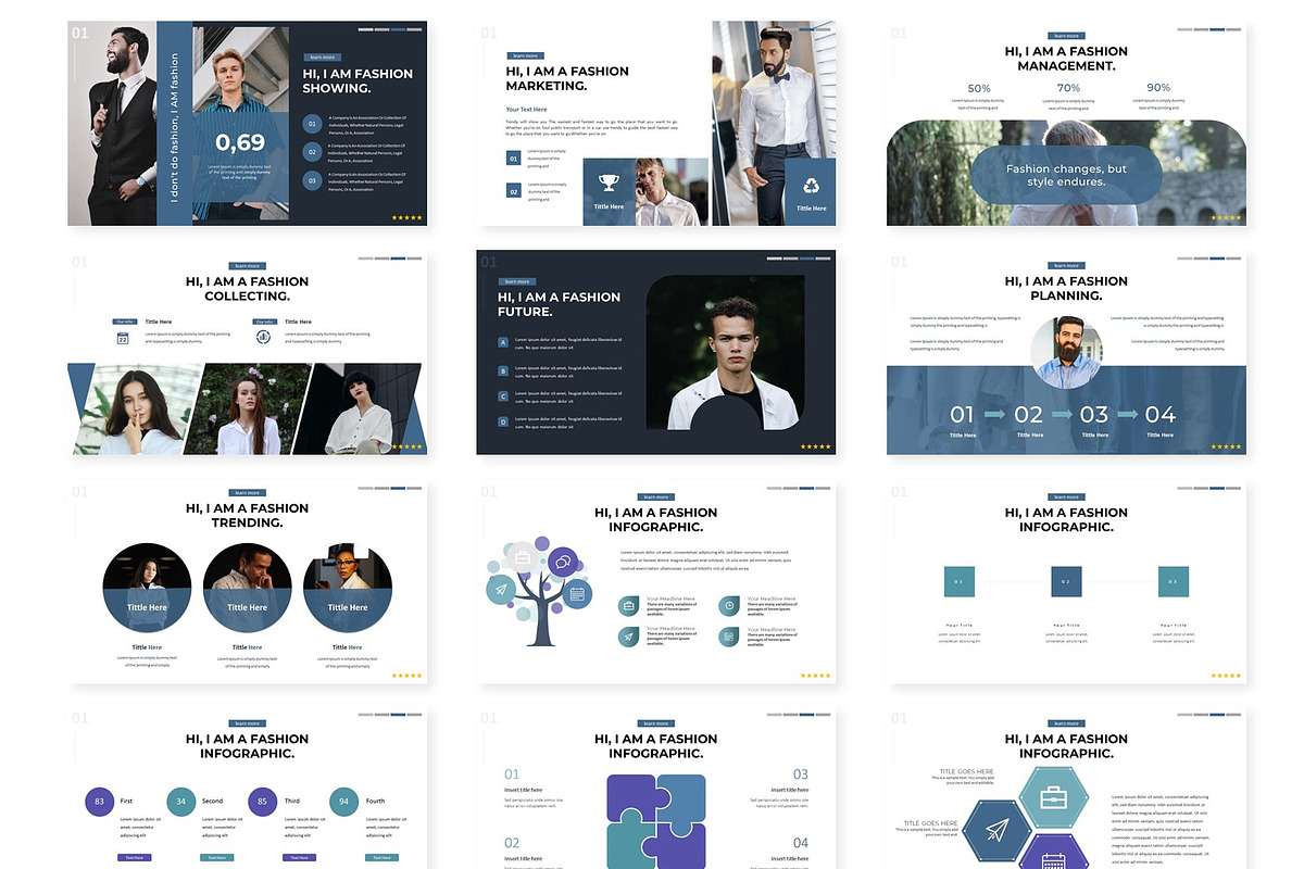 Stylish - Powerpoint Template, a Presentation Template by AQR Studio