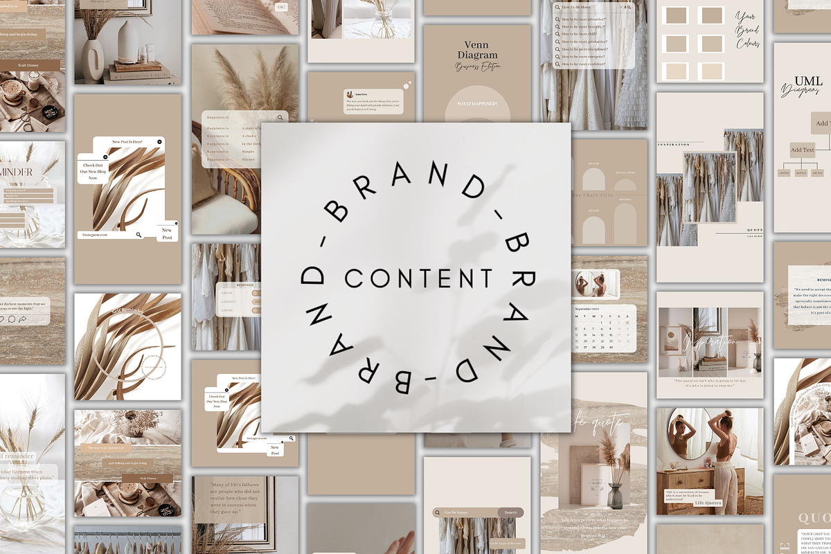 Neutral Canva Instagram Post/Story, a Social Media Template by BRANDcontent