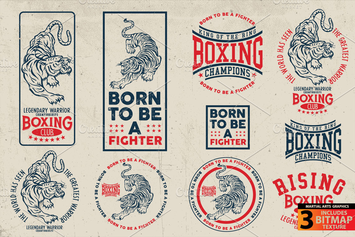 BOXING, an Animal Illustration by Artistic & Unique