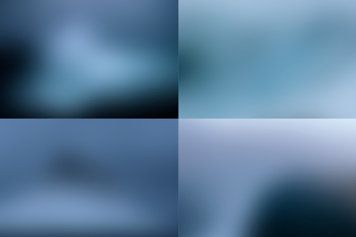 Blurred Backgrounds - Shades of Blue, a Texture Graphic by PhotoMarket