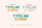 Geronimo Typeface Layer, a Sans Serif Font by typeline studio
