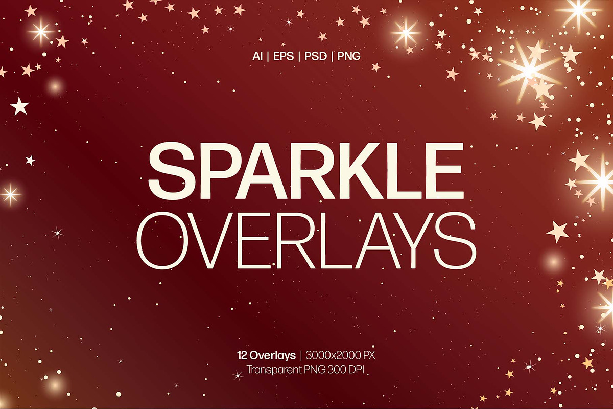 Sparkle Overlays, an Object Graphic by DesignerCandies