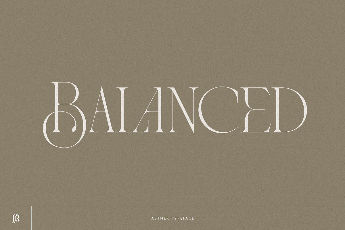 Asther - Fashion Font, a Serif Font by Ivan Rosenberg