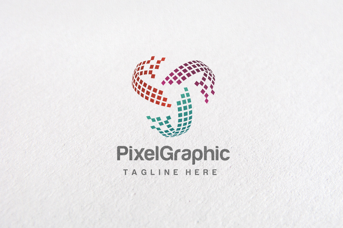 Premium Pixel Graphic Logo Templates, a Branding & Logo Template by ...