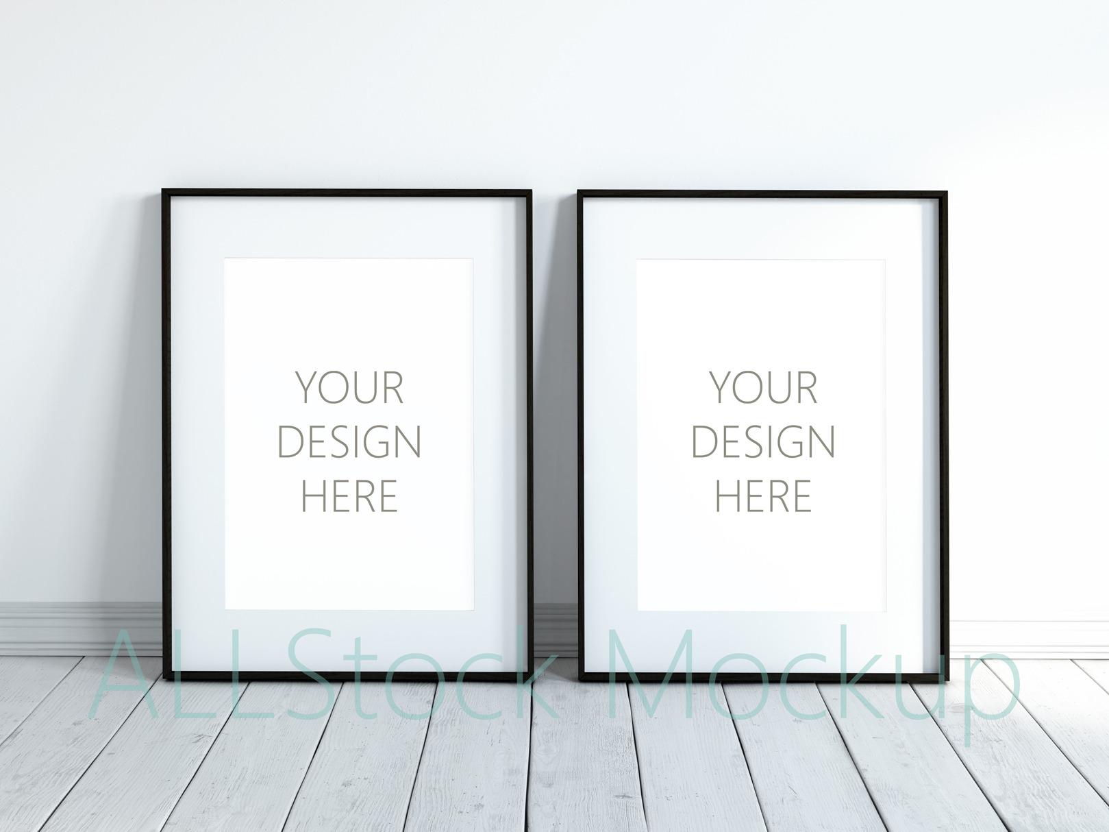 12x18 inch frames, a Product Mockup by Allstock