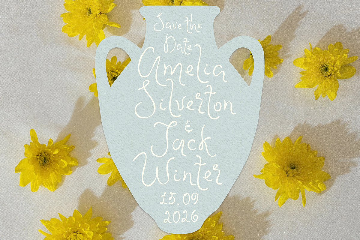 Swirly Letters Whimsical Duo Font