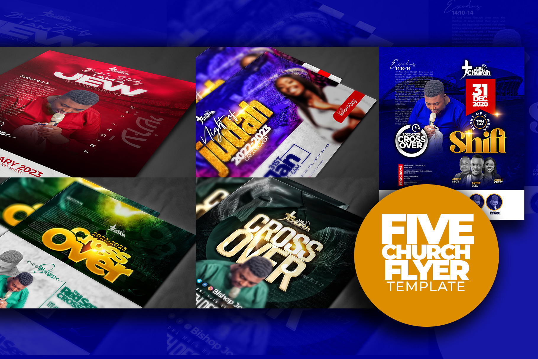 2022-2023 Cross over flyers templates