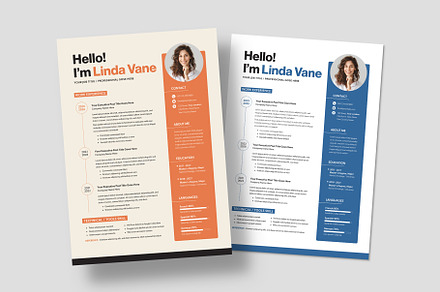 Envelope CV Template | Resume Templates ~ Creative Market