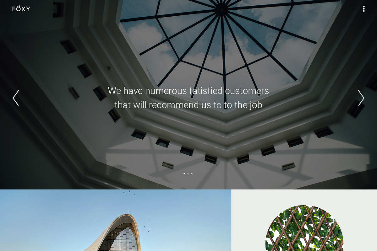 Foxy - Creative WordPress Theme, a WordPress Template by Milo Studio