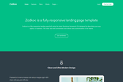 Zodkoo - Multipurpose Landing Page, a Bootstrap Template by Coderthemes ...