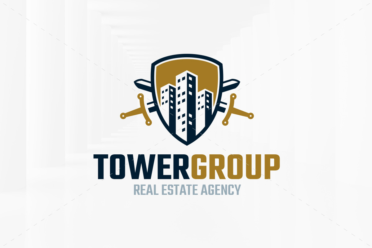 Tower Group Logo Template, a Branding & Logo Template by LOGOMAGINE