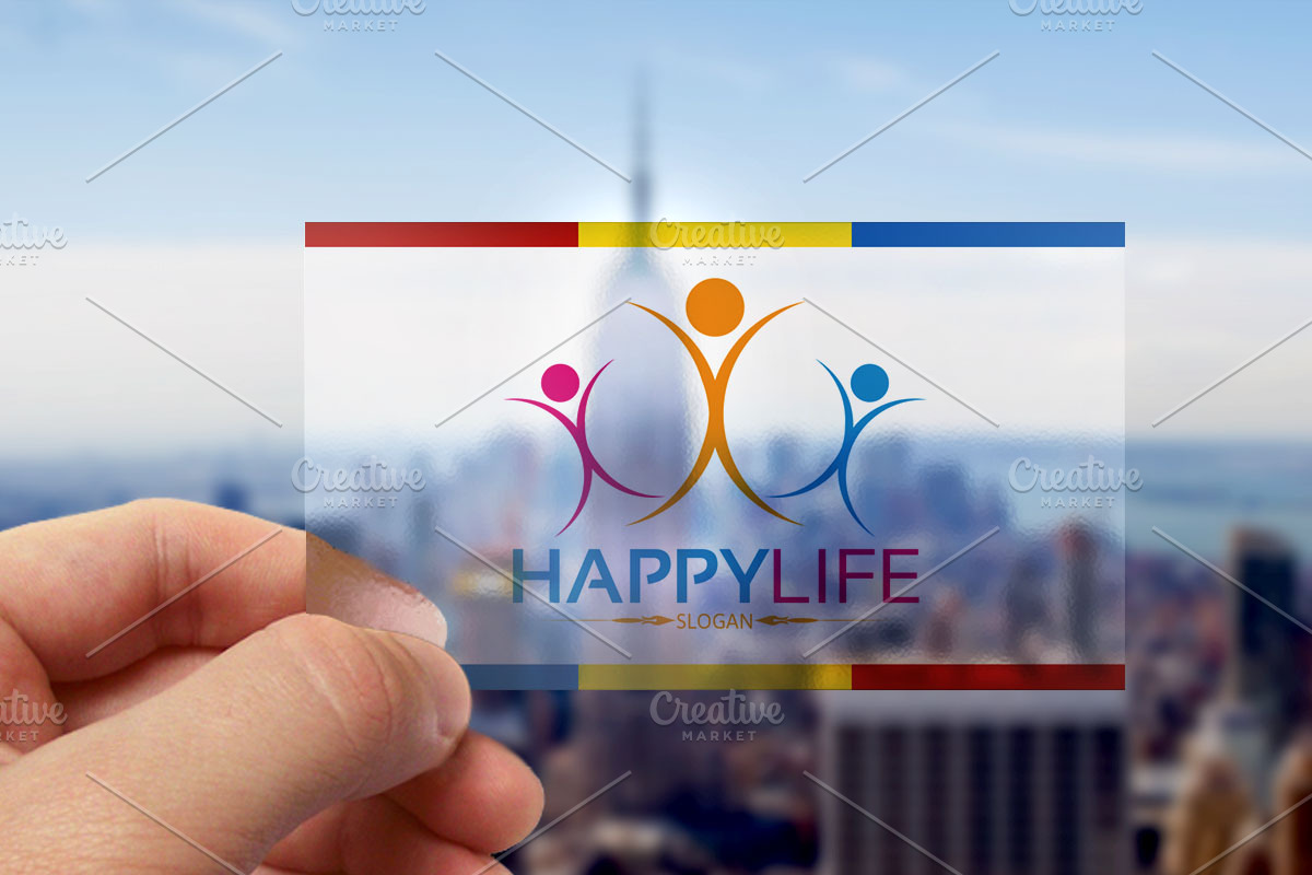Happy Life Logo, a Branding & Logo Template by Josuf Media