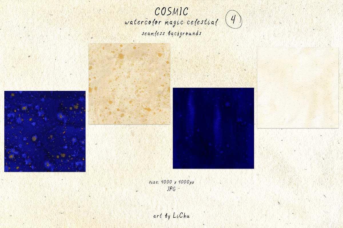 Cosmic vol.1, a Texture Illustration by LiChu Art