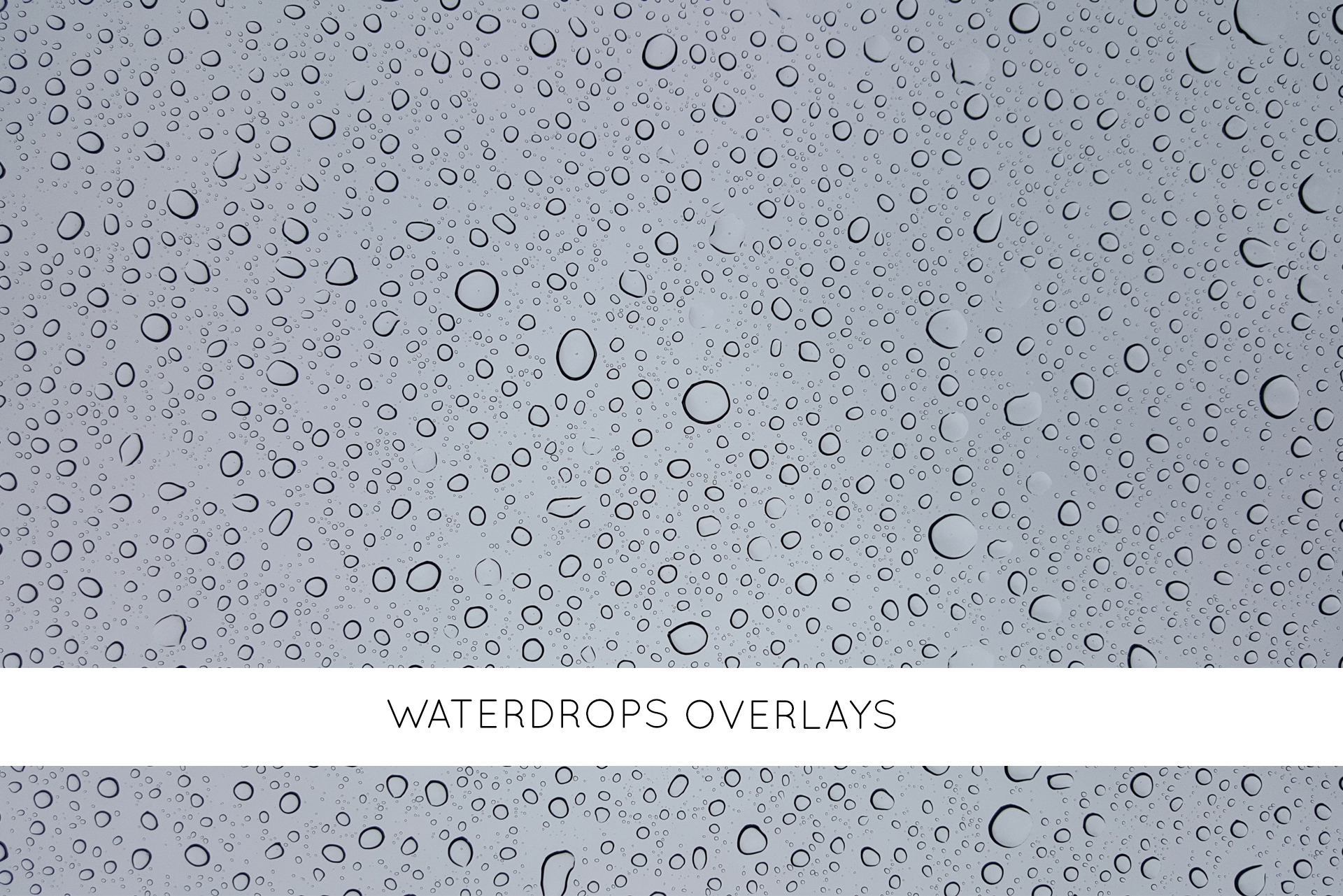 Waterdrops overlays, an Object Graphic by ArtuscoDesign