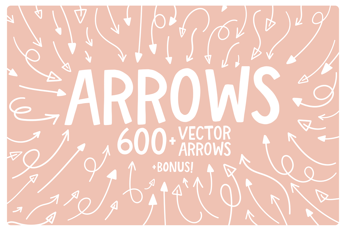Hand Drawn Vector Arrows