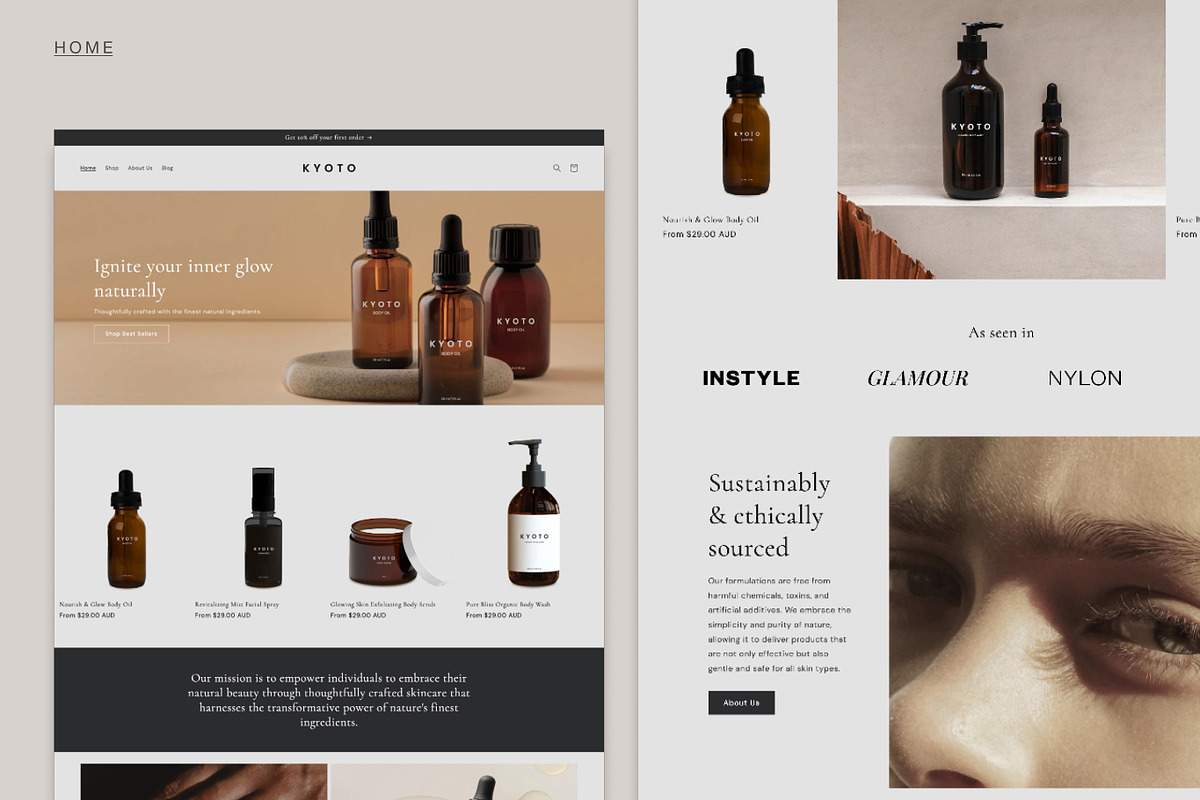 KYOTO | Neutral Shopify Theme, a Shopify Template by Studio Mayde