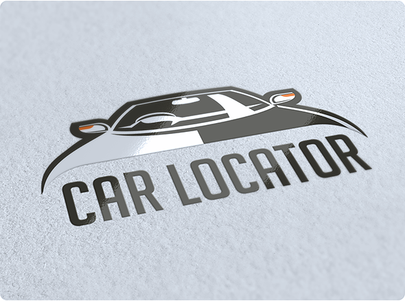 Car Locator Logo Design, a Branding & Logo Template by free2fonts
