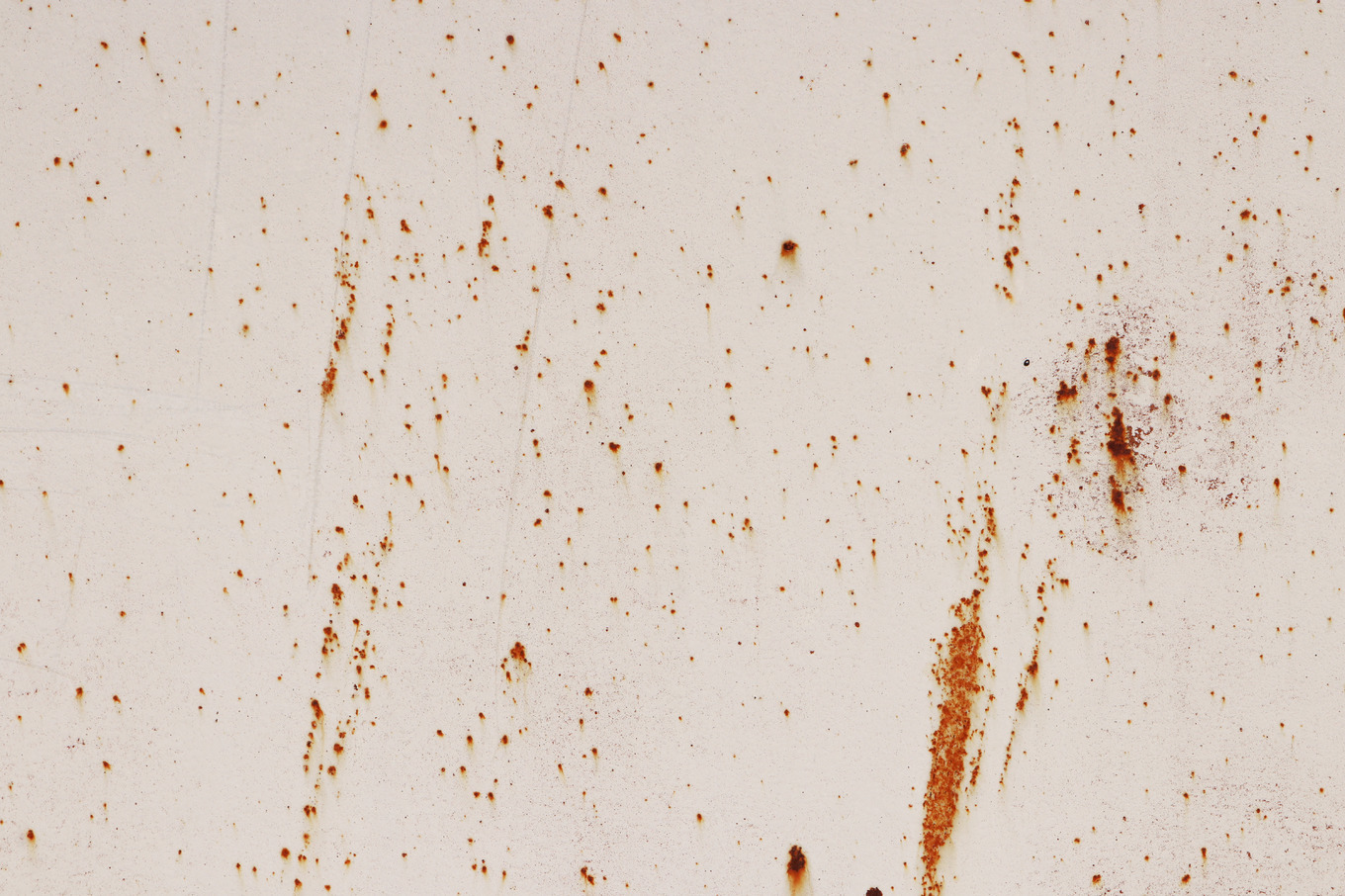 Rusty Dust on White Paint Wall, an Industrial Photo by Textures ...