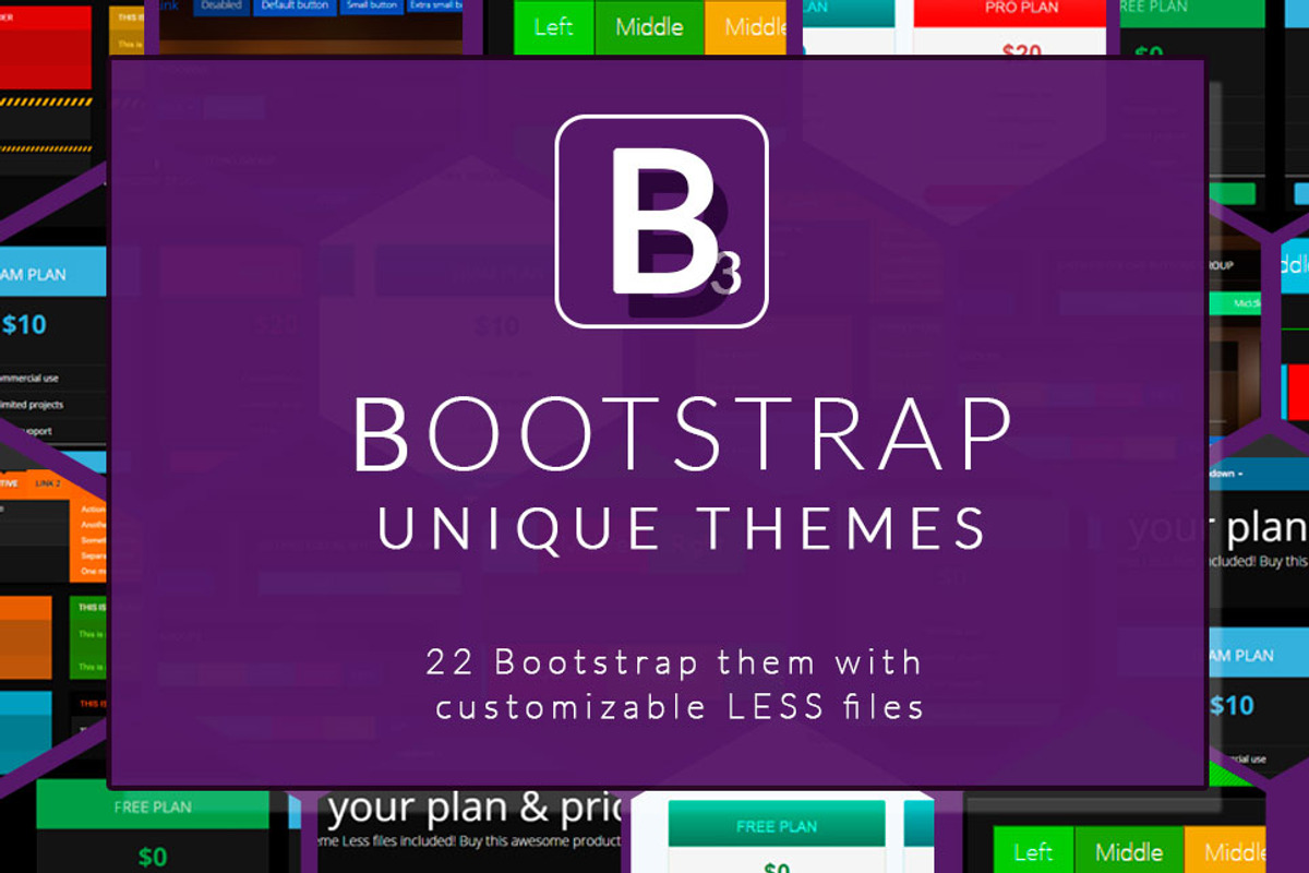 Bootstrap 3.0. themes Mega Bundle, a Bootstrap Template by Bootstraptor