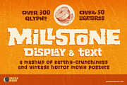 Millstone Hand-Lettered Font Family, a Font by Paper Moon Graphic Supply