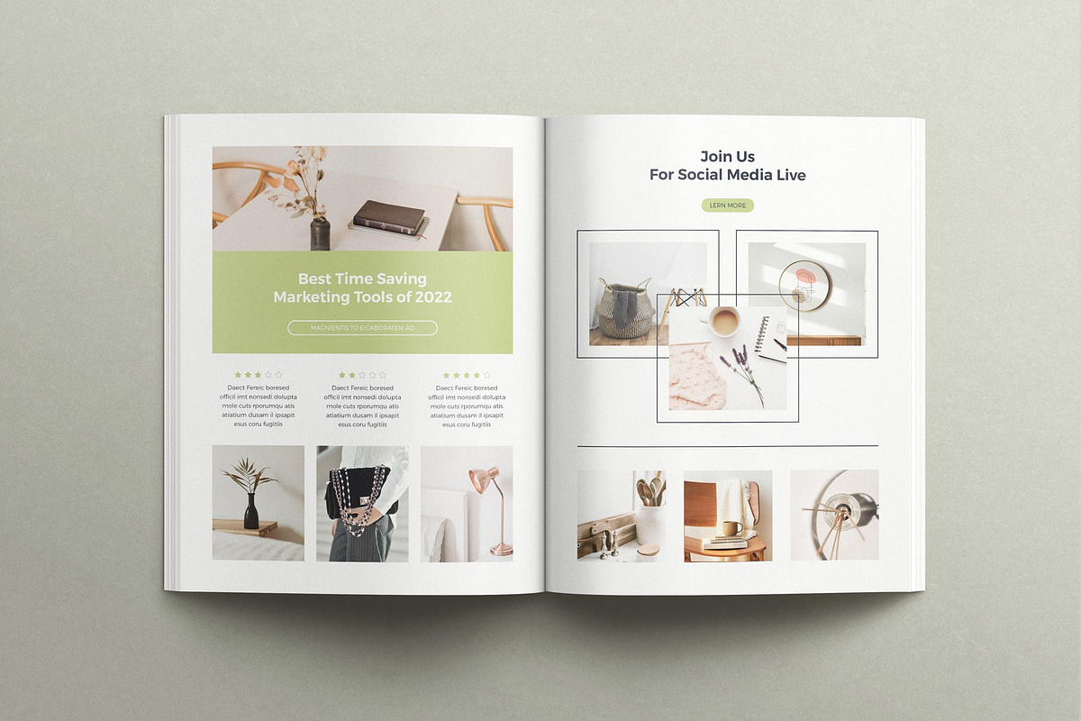 Newsletter Template, a Brochure Template by TemplatesForest