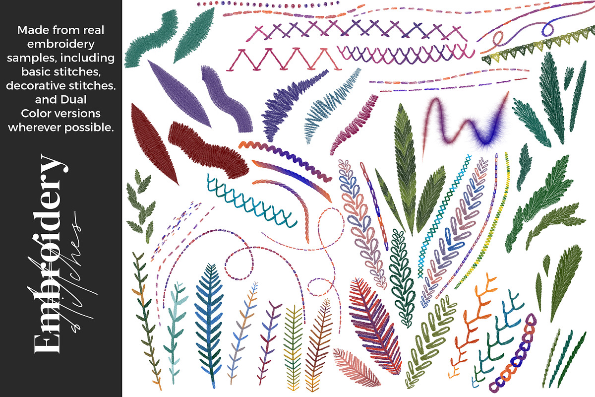 Fiber Art Brushes for Procreate, a Brush Add-On by AJ Brushes