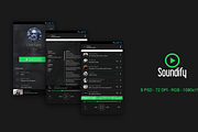 Soundify - Mobile Music App Design, an iPhone Mockup by Cem Akyurek ...