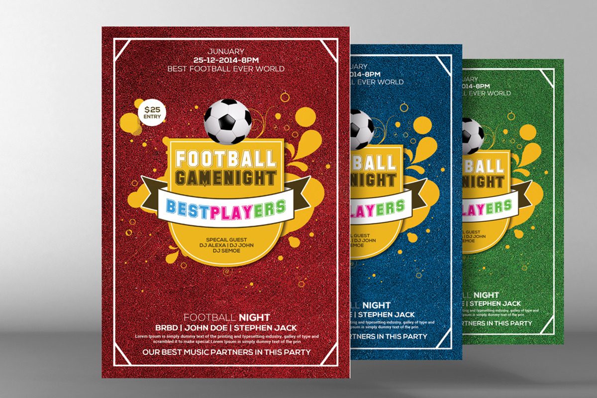 Super Ball Flyer Template, a Flyer Template by graphicforest