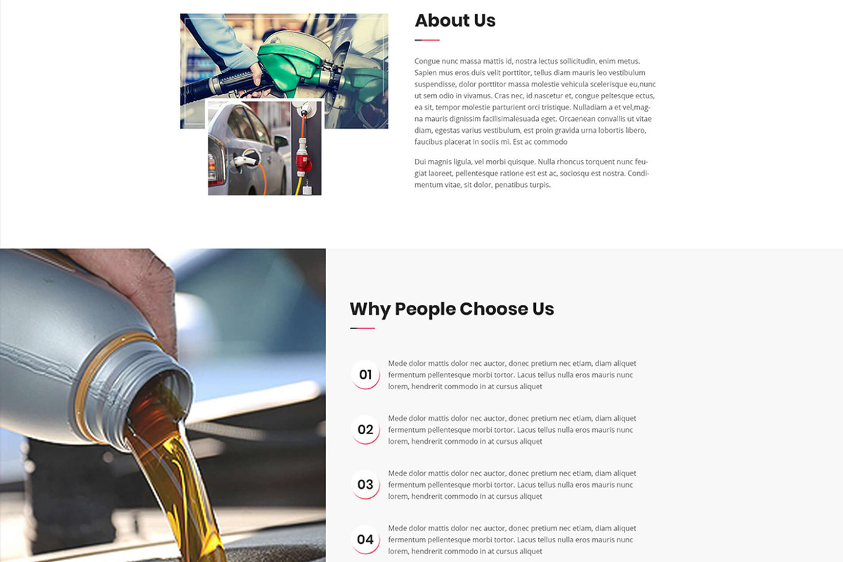Petron - GAS Station Template