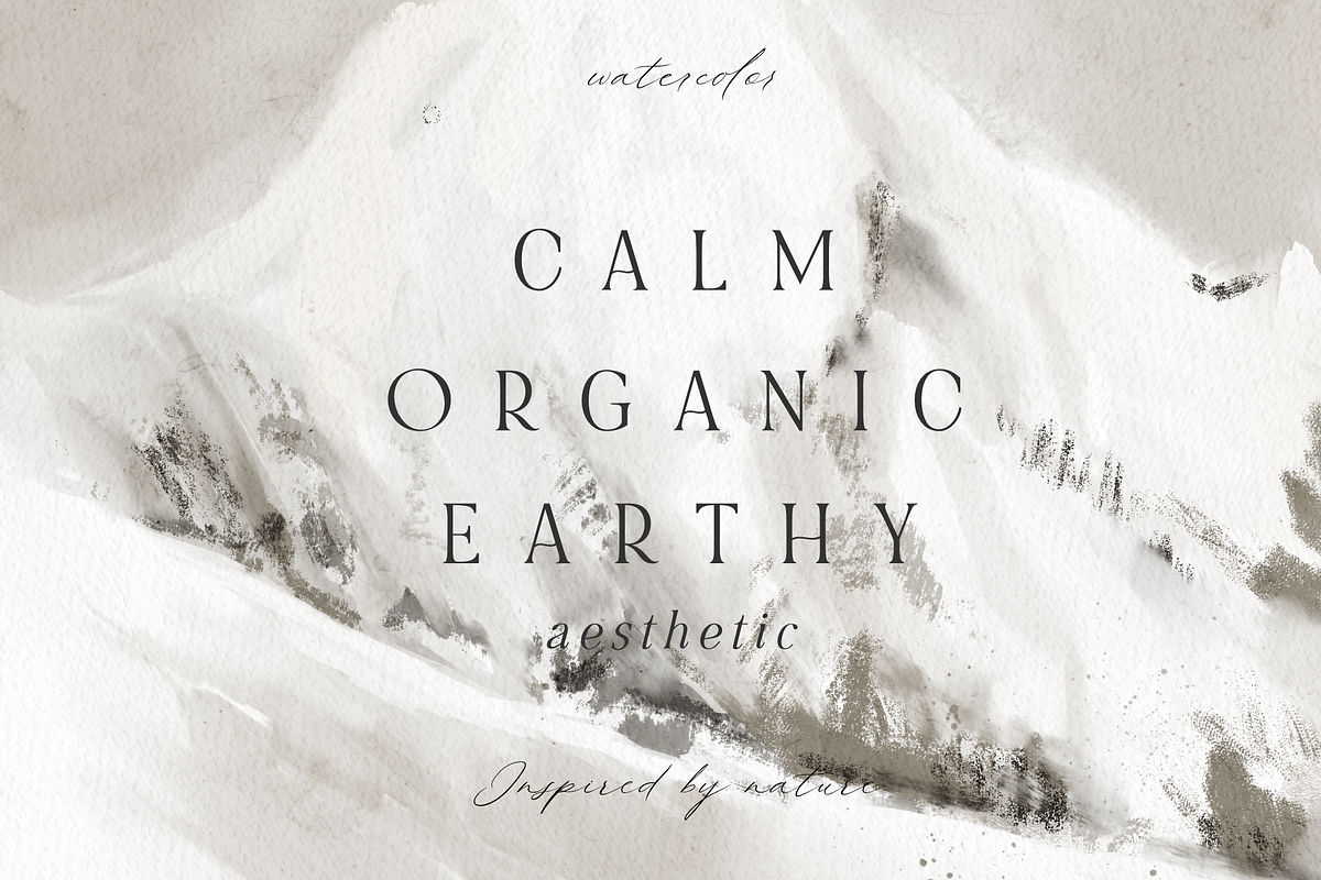 CALM ORGANIC EARTHY aesthetic, a Background Graphic by Youksy