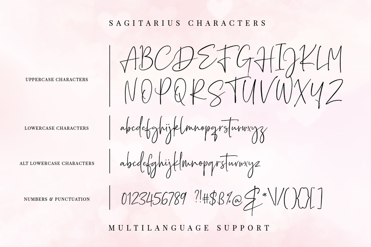 Sagitarius Signature Font, a Script Font by Mulkan Nazir