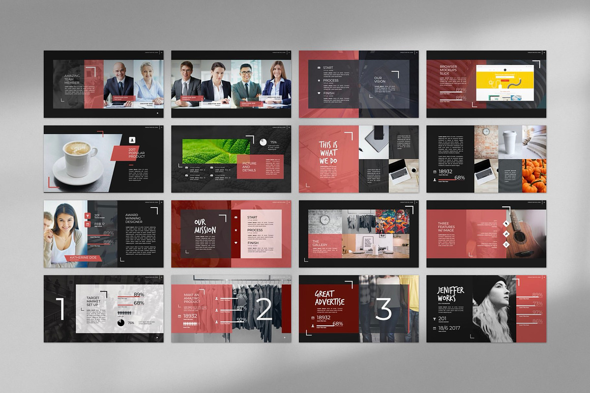Shadow PowerPoint Template