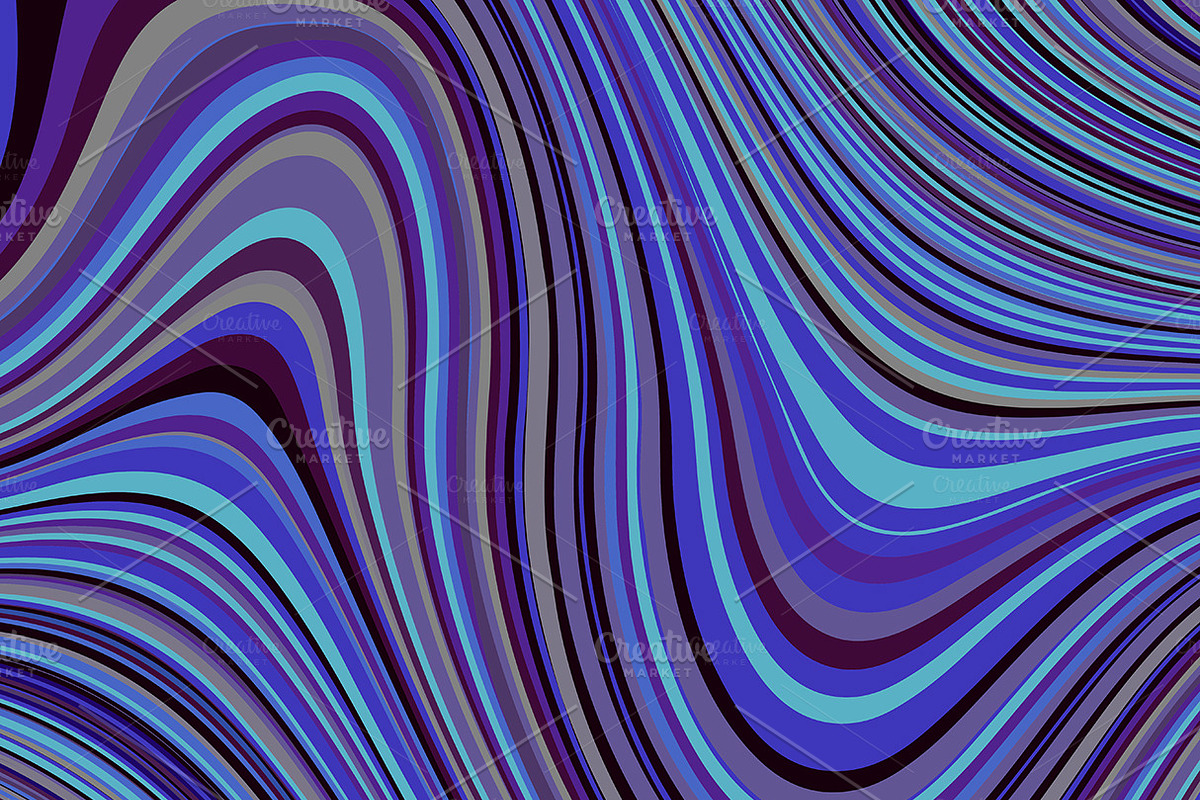 10 wavy vector patterns, a Texture Graphic by tkdesign